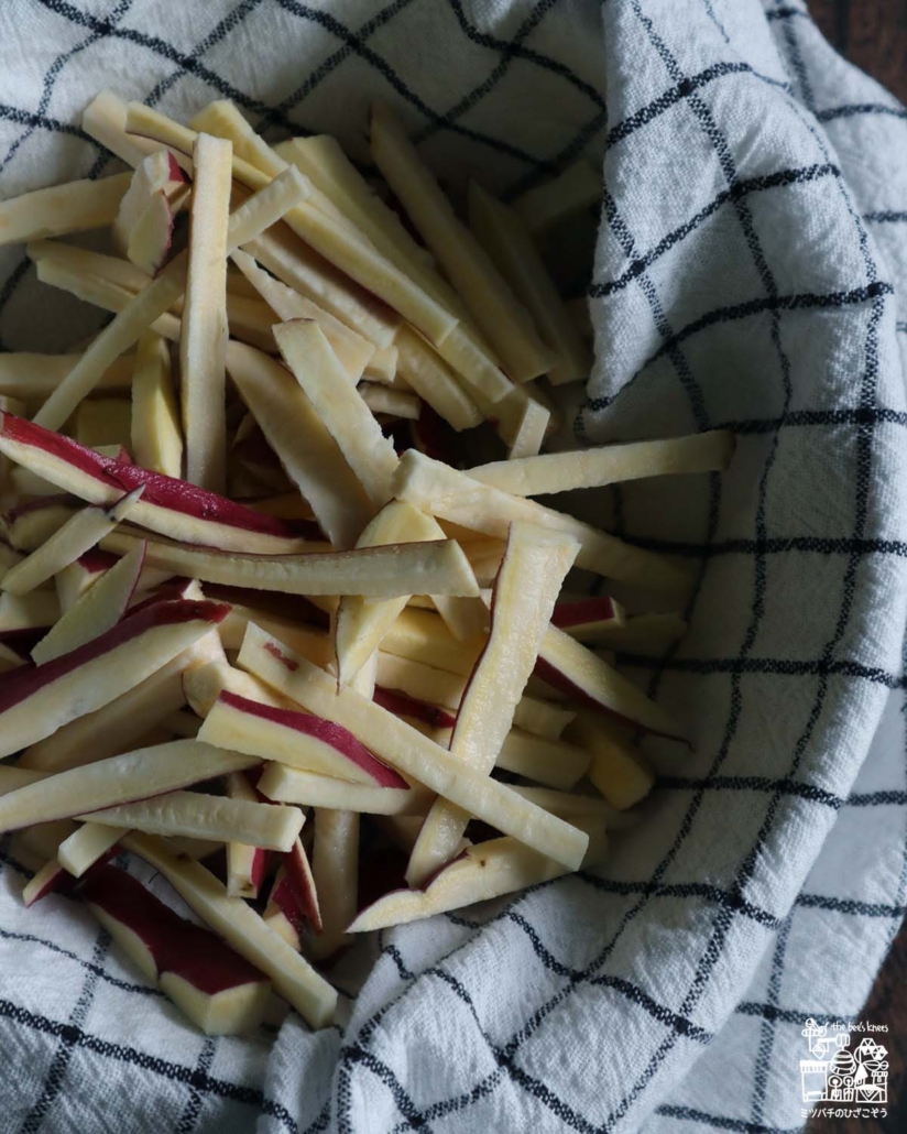 シナモン香るさつまいものはちみつバター – 《ミツバチのひざこぞう》the bees knees